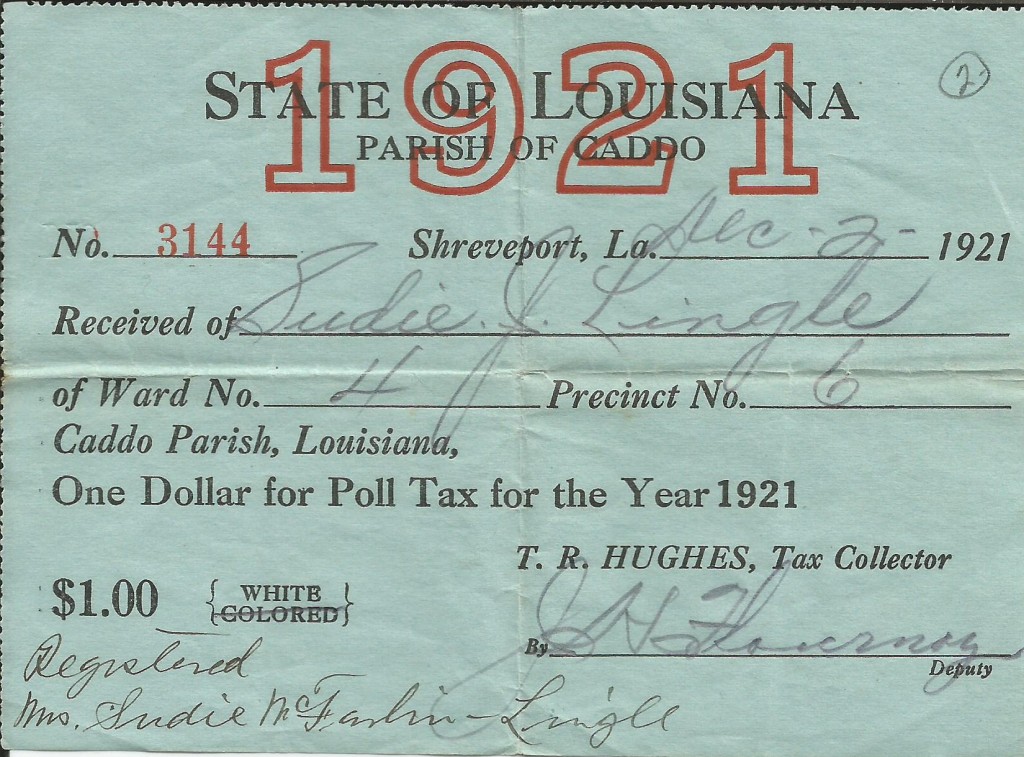 Voting History | CaddoVoter.org